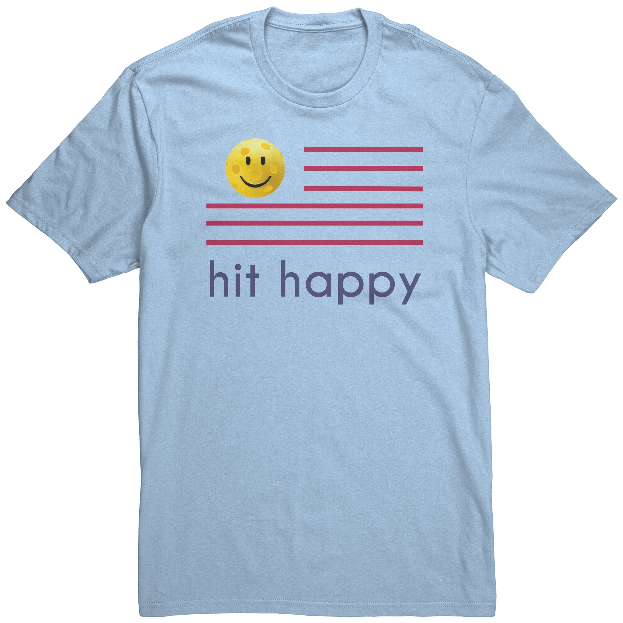 Hit Happy USA - Mens T-Shirt – Hit Happy Pickleball